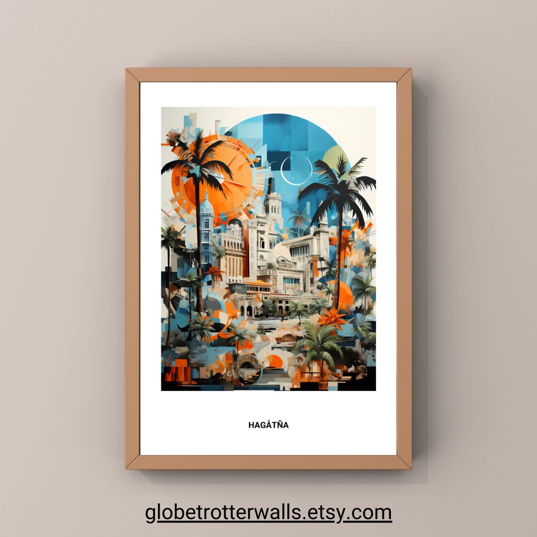 Hagåtña Guam Collage Poster High-quality 300DPI Digital - Etsy