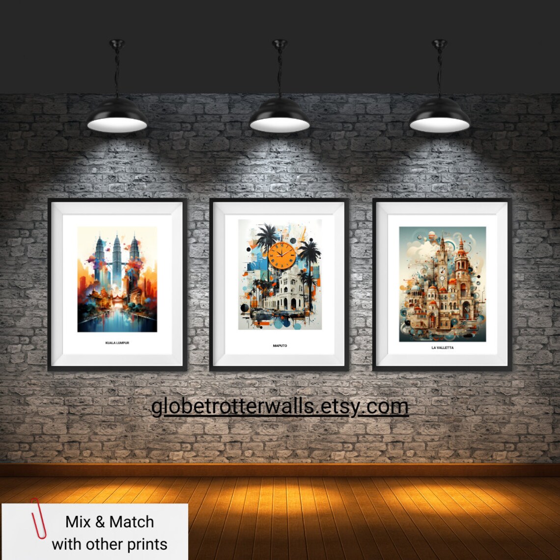 Maputo Poster Maputo Wall Art Mozambique Wall Art Denmark Pastel ...