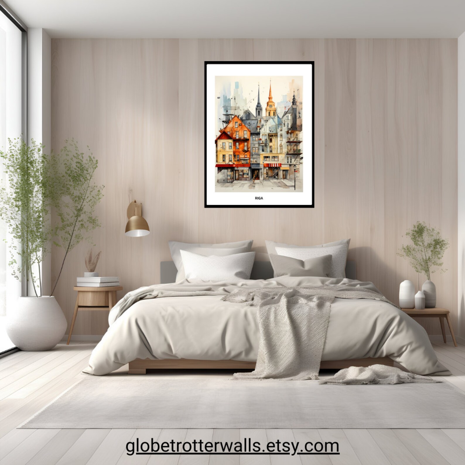 Riga Collage Poster: Printable Art Download in 4 Formats Instant ...