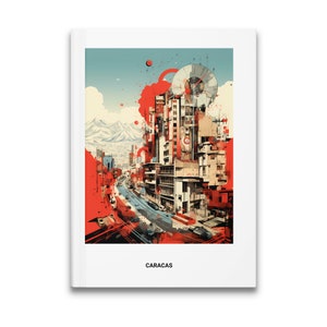Caracas Venezuela Urban Landscape Hardcover Journal, Matte Finish, City ...