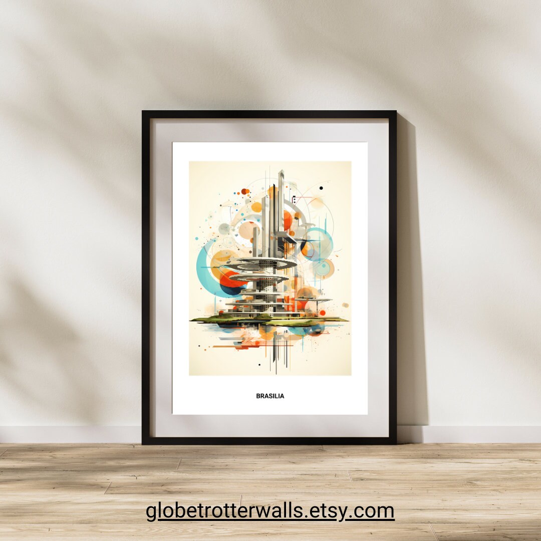 Printable Poster of Brasiliabrasil Collage Instant Art - Etsy