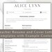 Teacher Resume Template Word, Canva | Teaching Resume, Resume Template ...