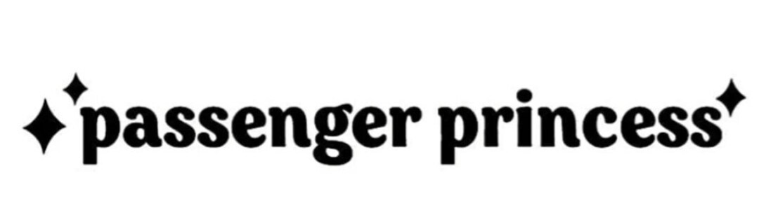 Passengers Princess Decal for Mirror - Etsy