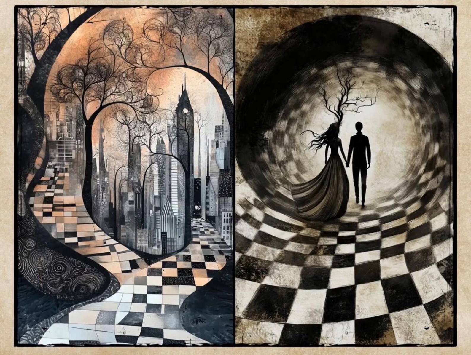 Skeleton Journal Pages DIGITAL DOWNLOAD - Etsy