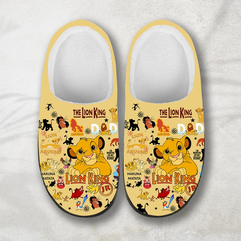 The Lion King Slipper, the Lion King Shoes, Lion King Sandals, Lion ...