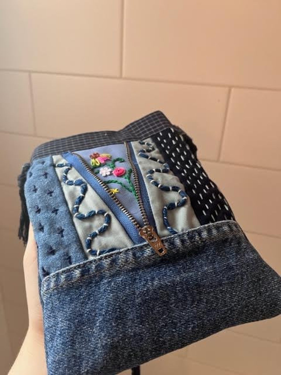 Patchwork Shoulder Bag | Crossbody Bag | Patchwork Purse - Etsy Canada