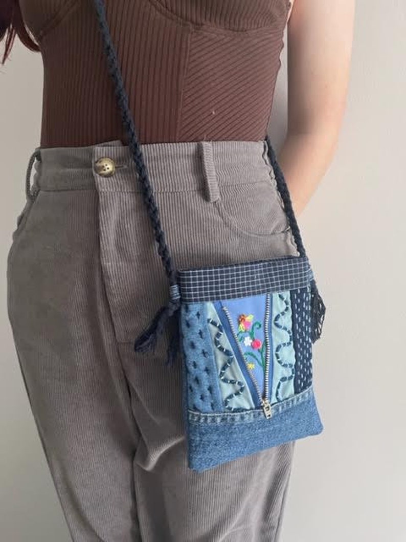 Patchwork Shoulder Bag | Crossbody Bag | Patchwork Purse - Etsy Canada