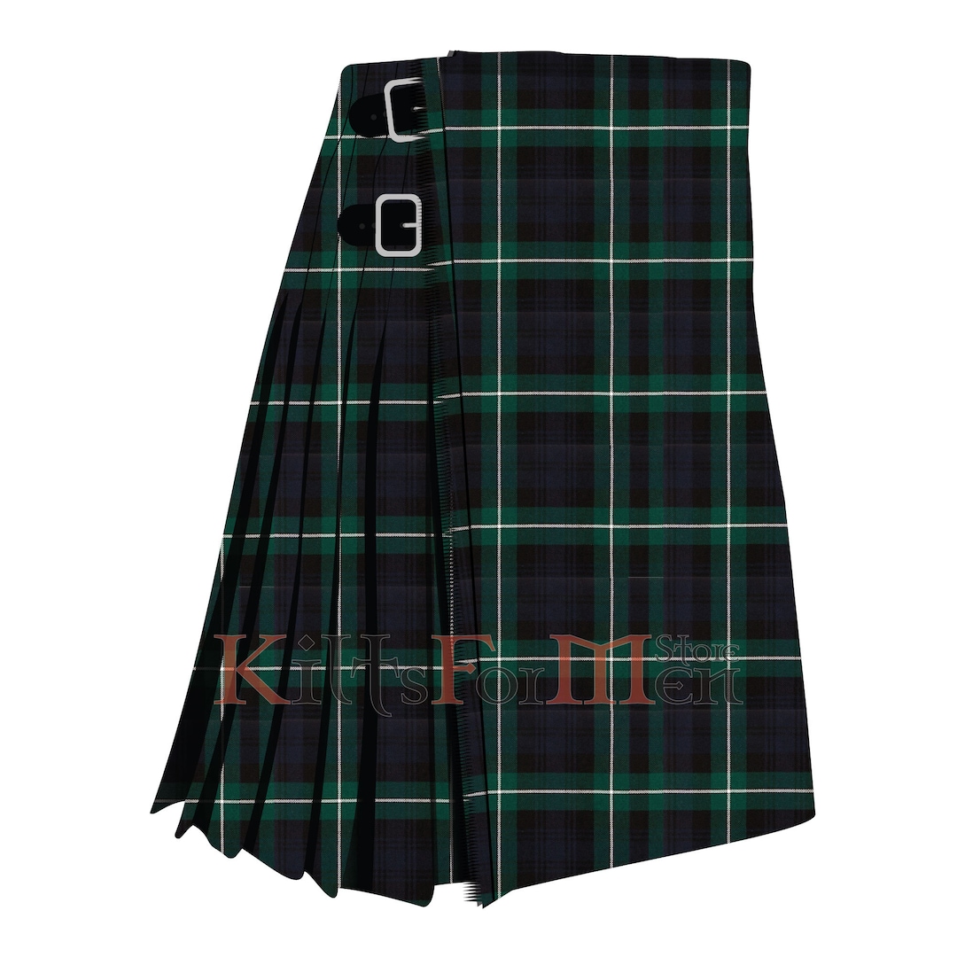 Scottish Handmade Forbes 8 Yard Tartan Kilt - Clan Forbes Kilt for Men ...
