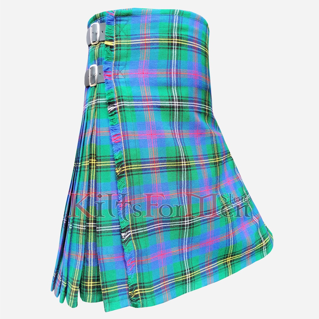 Scottish Handmade Wood Family Tartan Kilt - Clan Wood Kilt for Men - Etsy