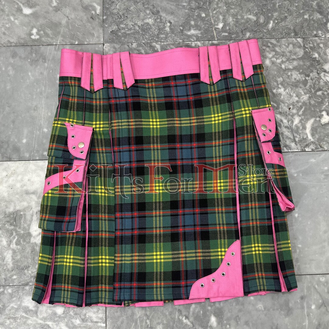 Handmade Tartan Utility Kilt With 400+ Tartans | Fashion Kilt for Men ...