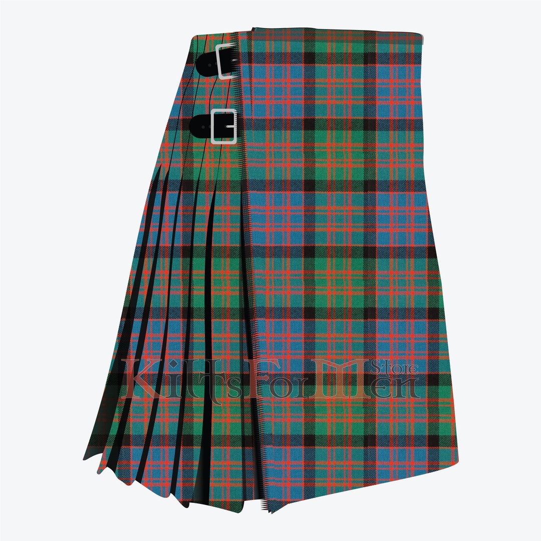 Scottish Handmade Macdonald Ancient Tartan Kilt - Clan Macdonald Kilt ...