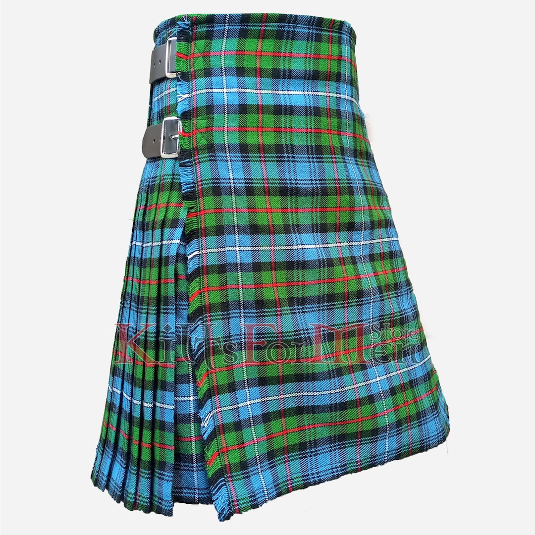 Scottish Handmade Robertson Hunting Ancient Tartan Kilt Clan Robertson ...