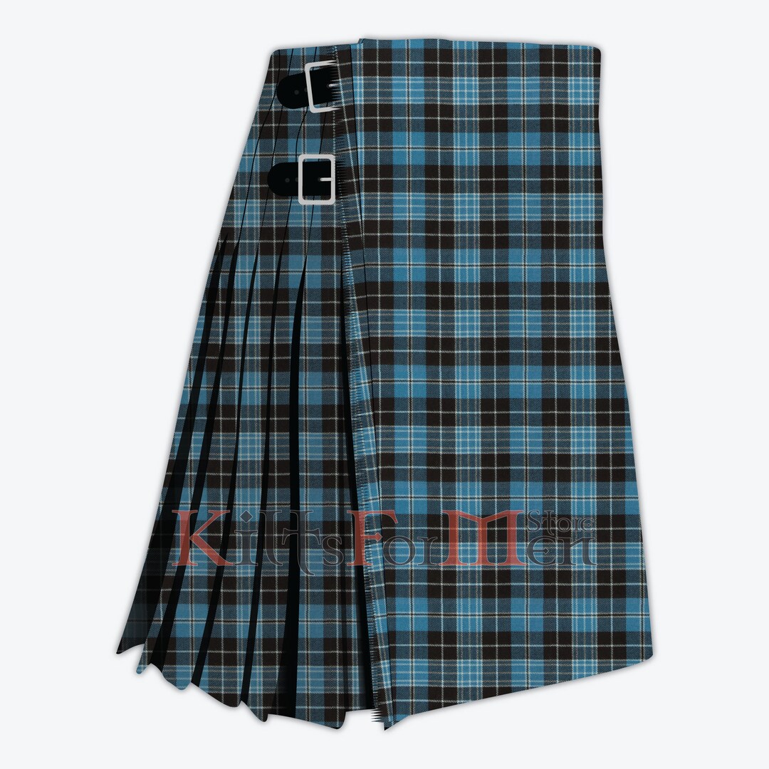 Scottish Handmade Clergy 8 Yard Tartan Kilt - Clan Clergy Kilt for Men ...