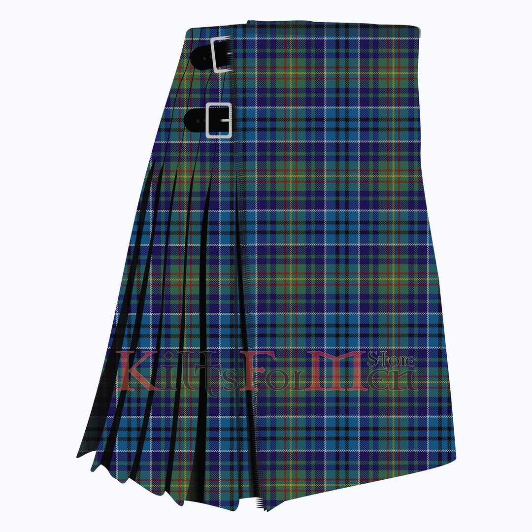 Scottish Handmade O'sullivan 8 Yard Tartan Kilt - Clan O'sullivan Kilt ...