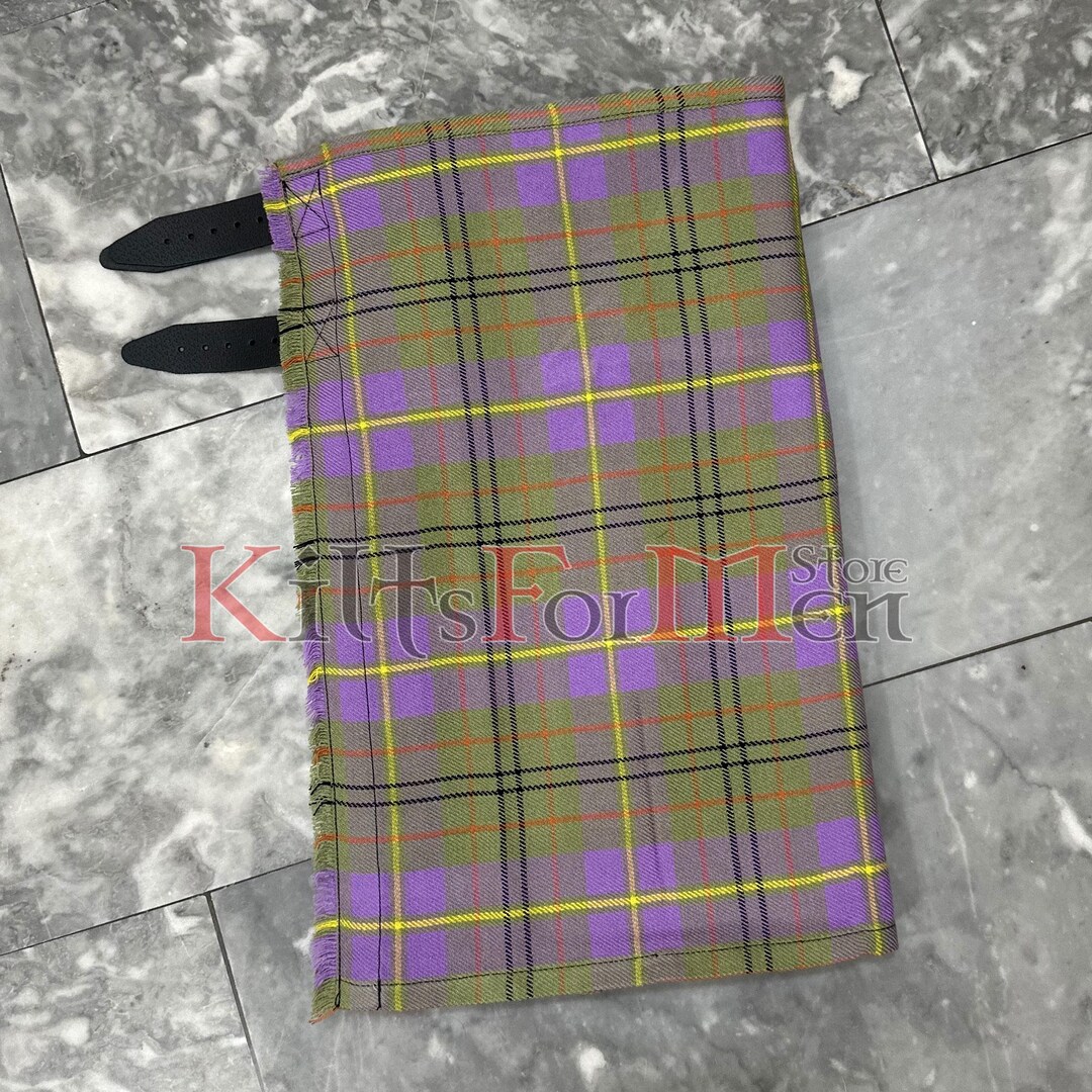 Scottish Handmade Taylor Ancient 8 Yard Tartan Kilt - Clan Taylor Kilt ...