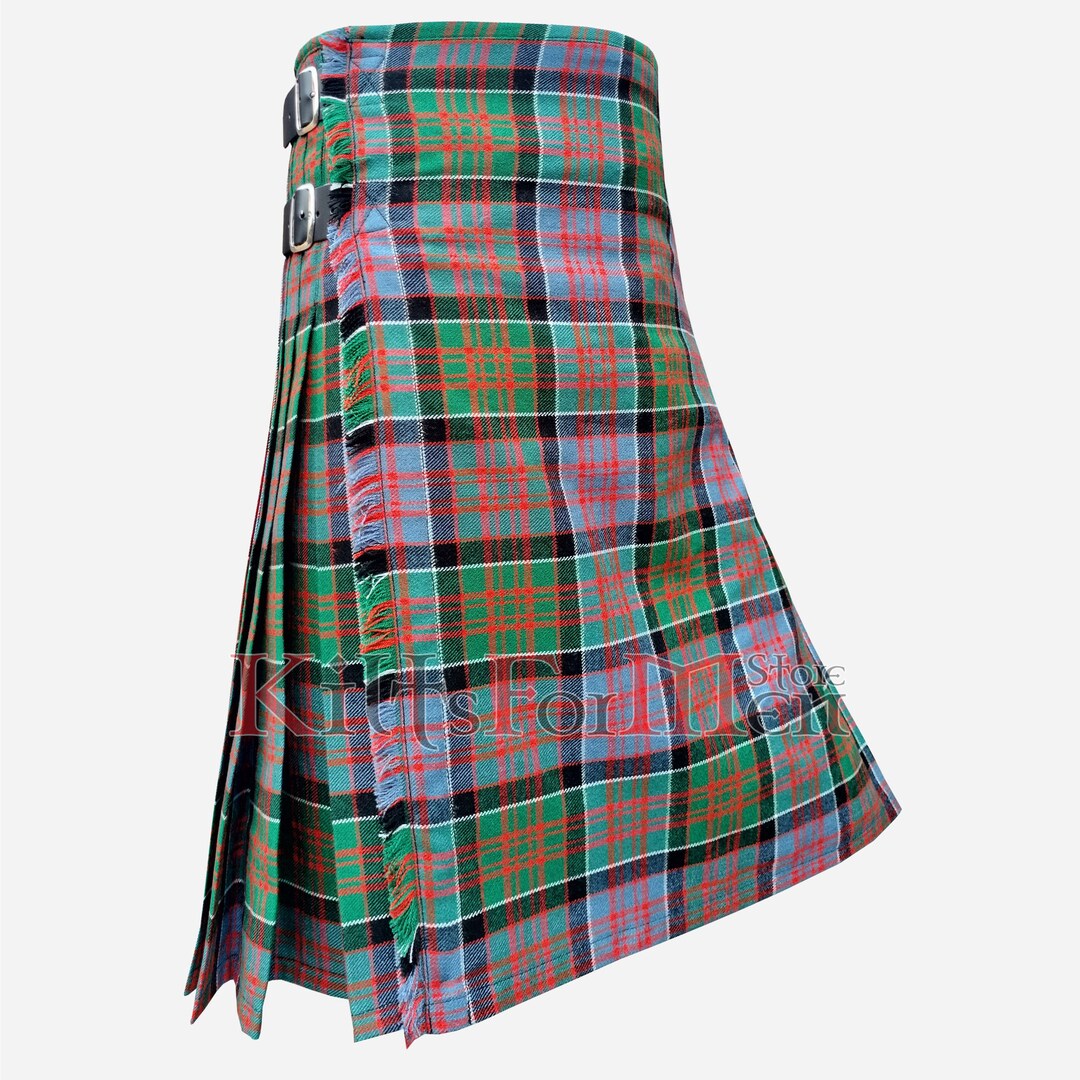 Scottish Handmade Macdonald of Clanranald Ancient Tartan Kilt - Clan ...