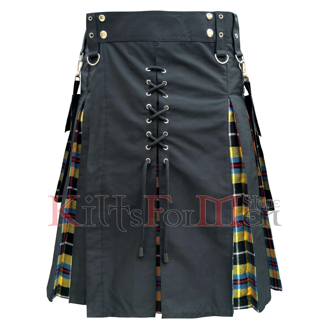 Handmade Box Pleated Hybrid Utility Kilt With 400+ Tartans ...
