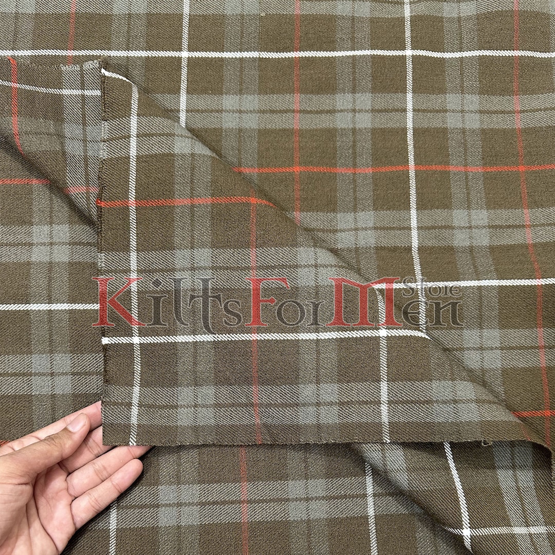 Fraser Weathered Tartan Fabric - Tartan Fabric by the Yard - 16 Oz ...