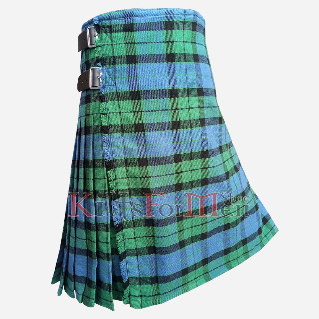 Scottish Handmade Mackay Ancient Tartan Kilt Clan Mackay Kilt for Men ...