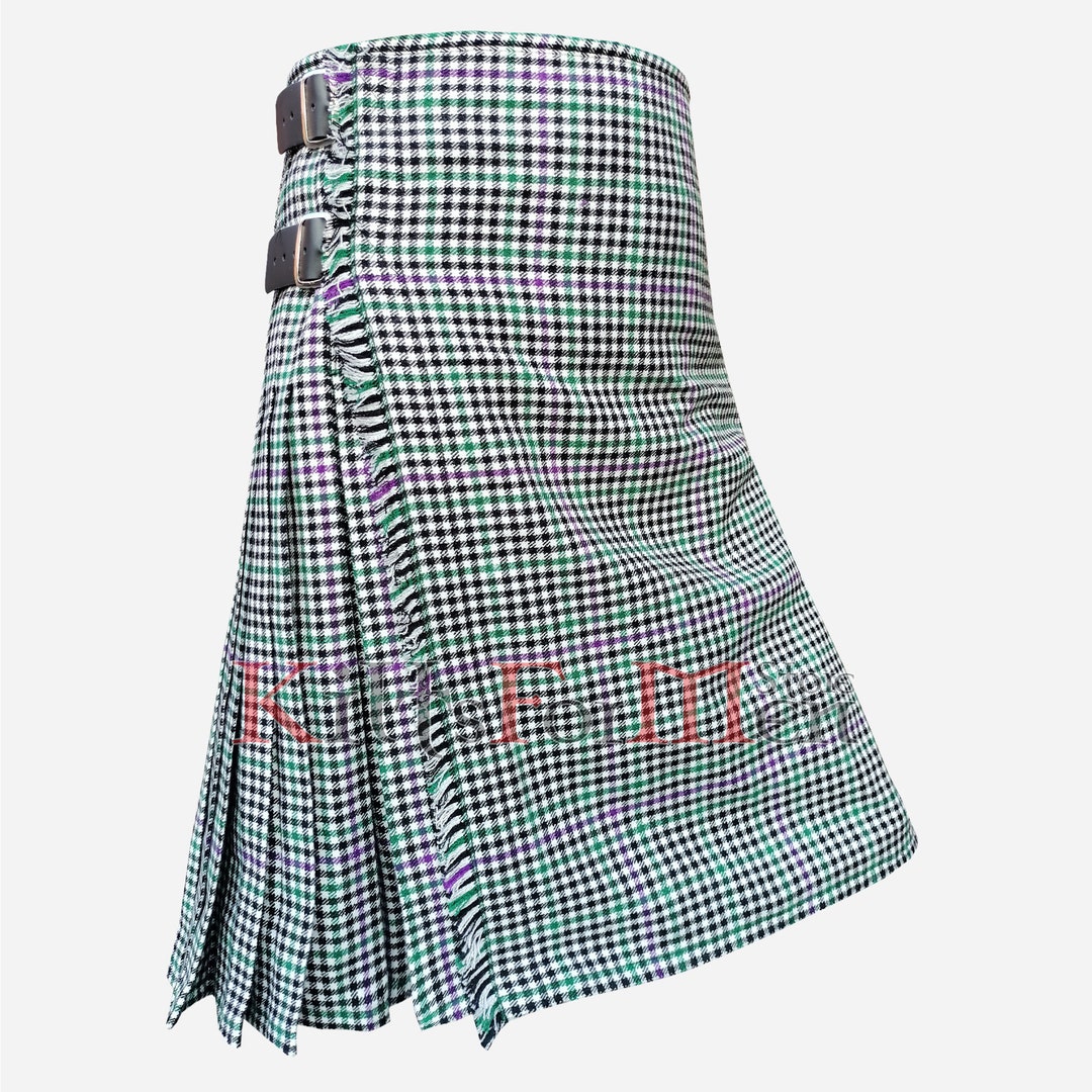 Scottish Handmade Halliday Tartan Kilt - Clan Halliday Kilt for Men - Etsy