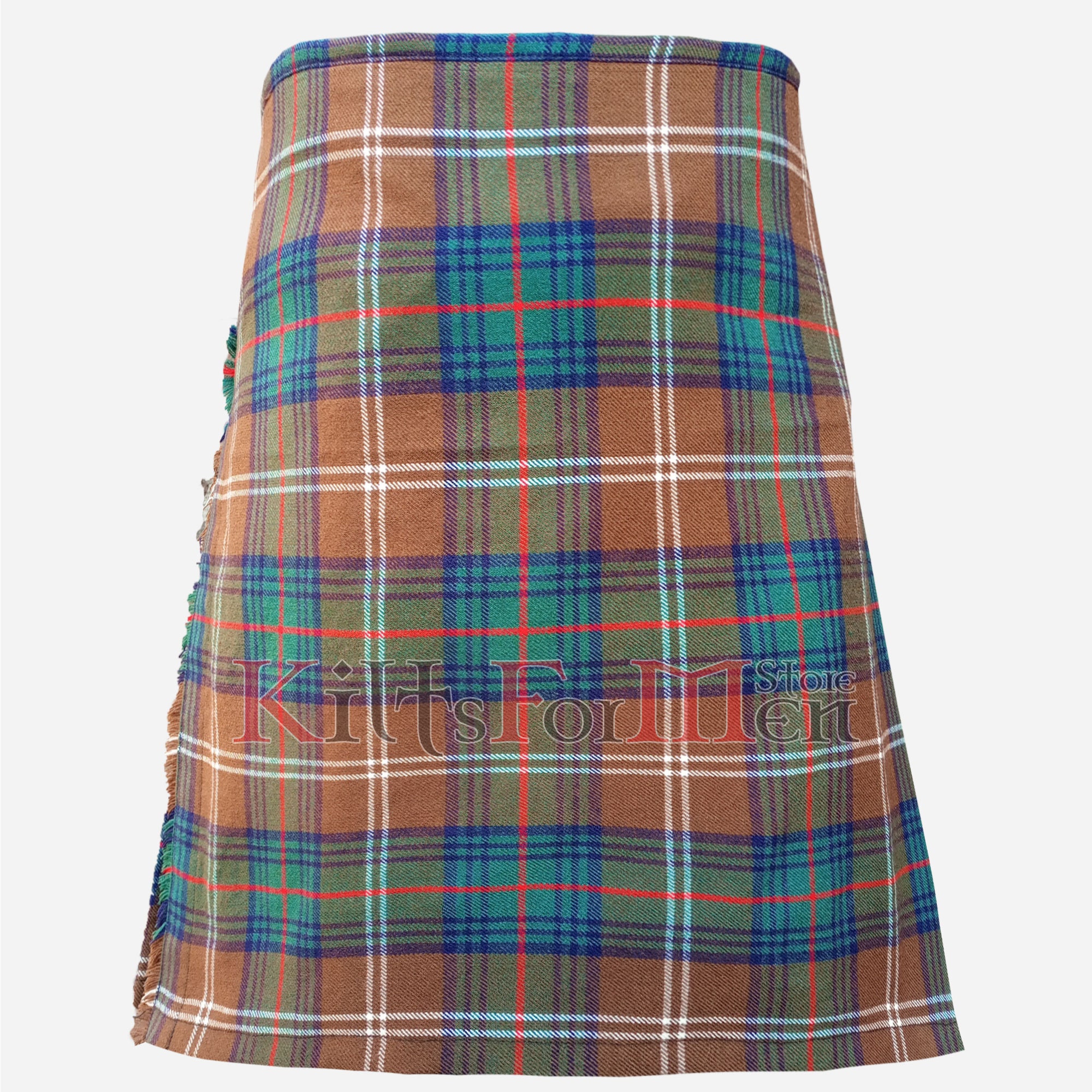 Scottish Handmade Chisholm Hunting Tartan Kilt - Clan Chisholm Kilt for ...