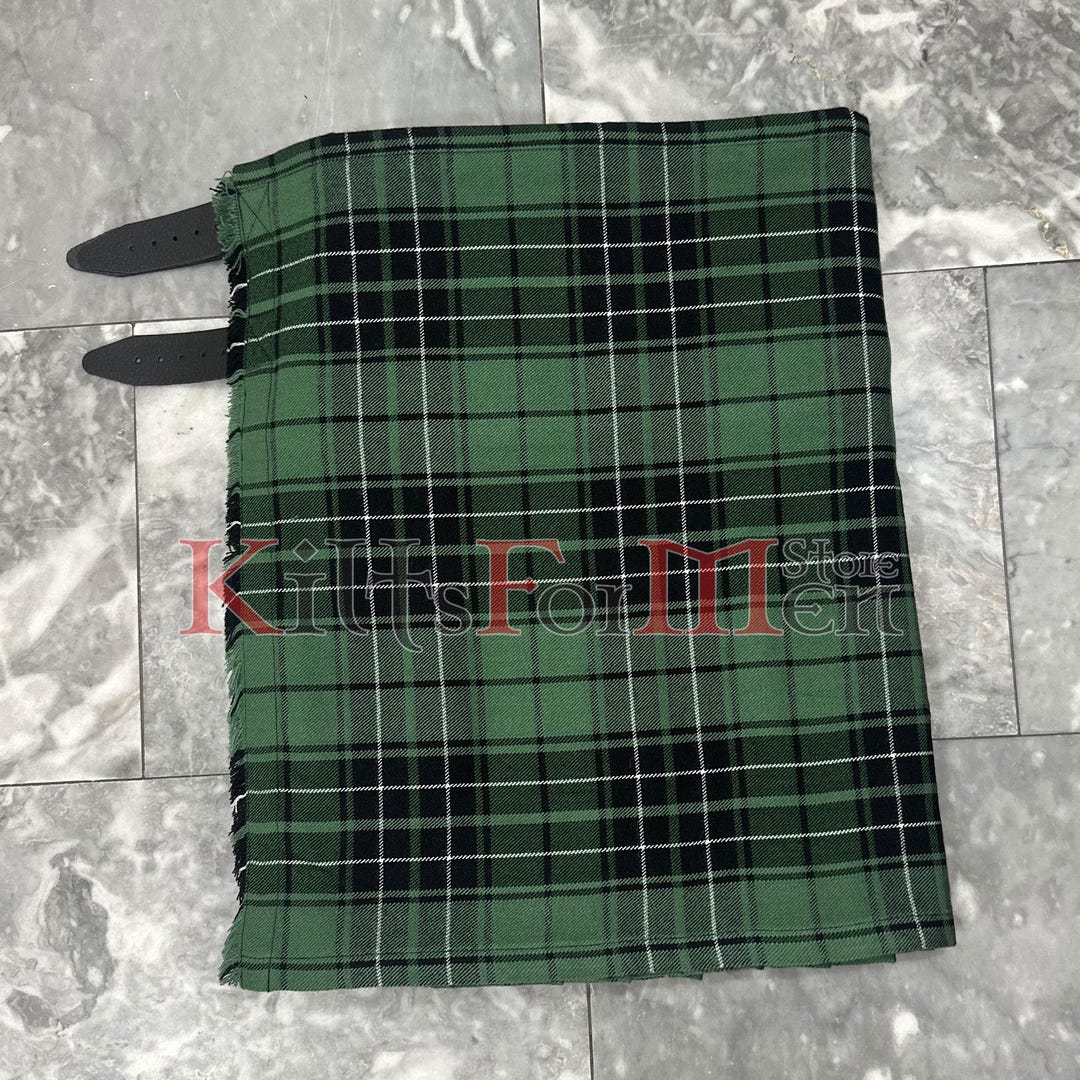 Scottish Handmade Maclean of Duart Hunting Ancient 8 Yard Tartan Kilt ...