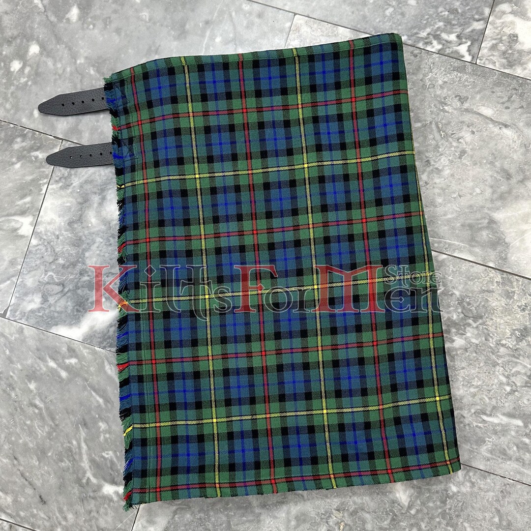 Scottish Handmade Smith Ancient 8 Yard Tartan Kilt Clan Smith Kilt for ...