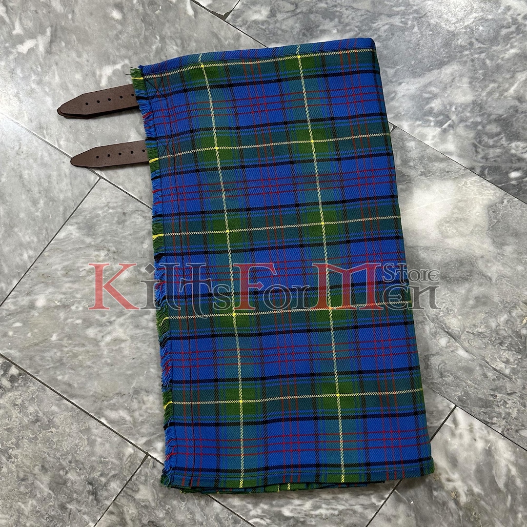 Scottish Handmade County Donegal 8 Yard Tartan Kilt - County Donegal ...
