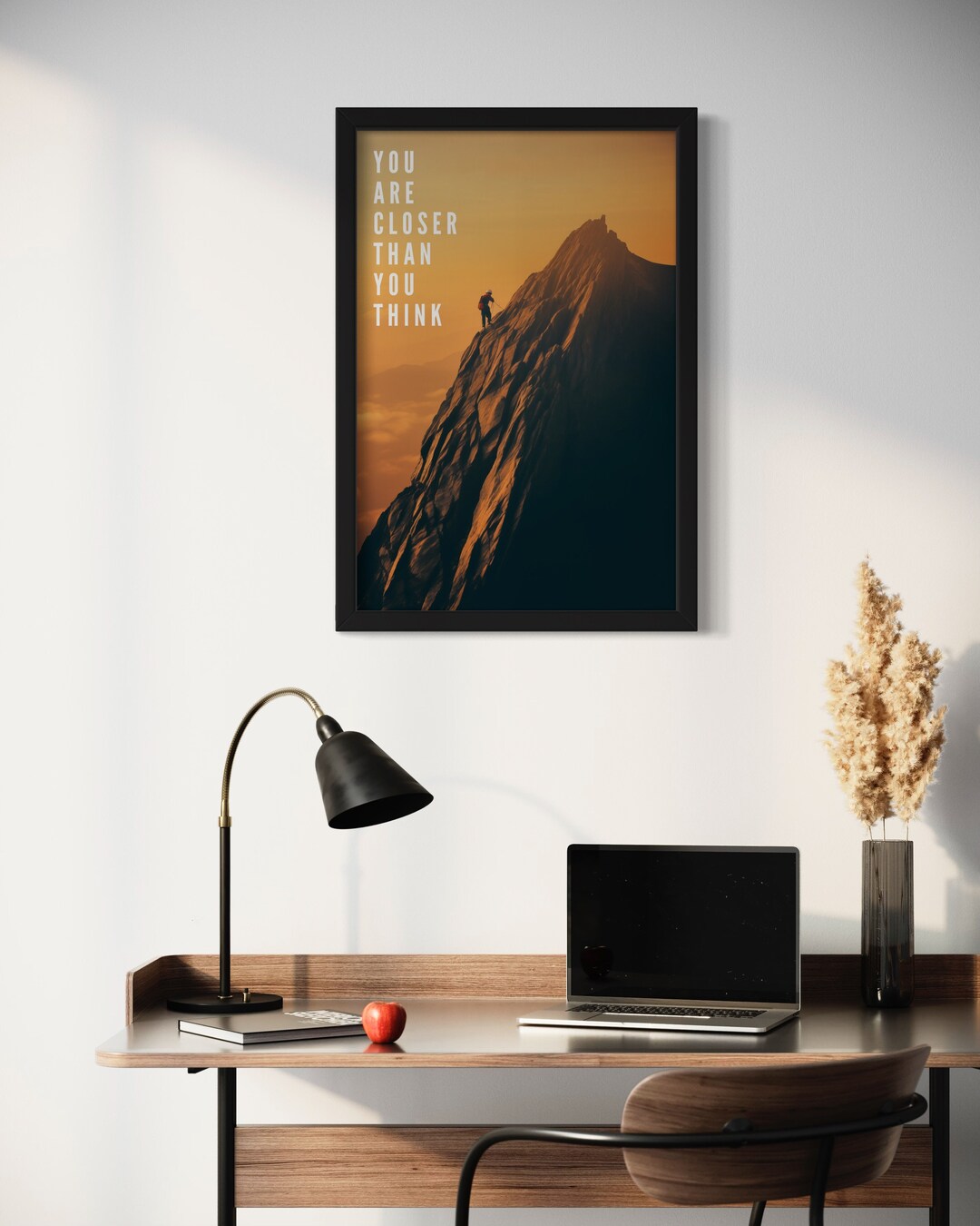 Motivational Wall Art Office Room Modern Artwork Poster Print Bedroom ...