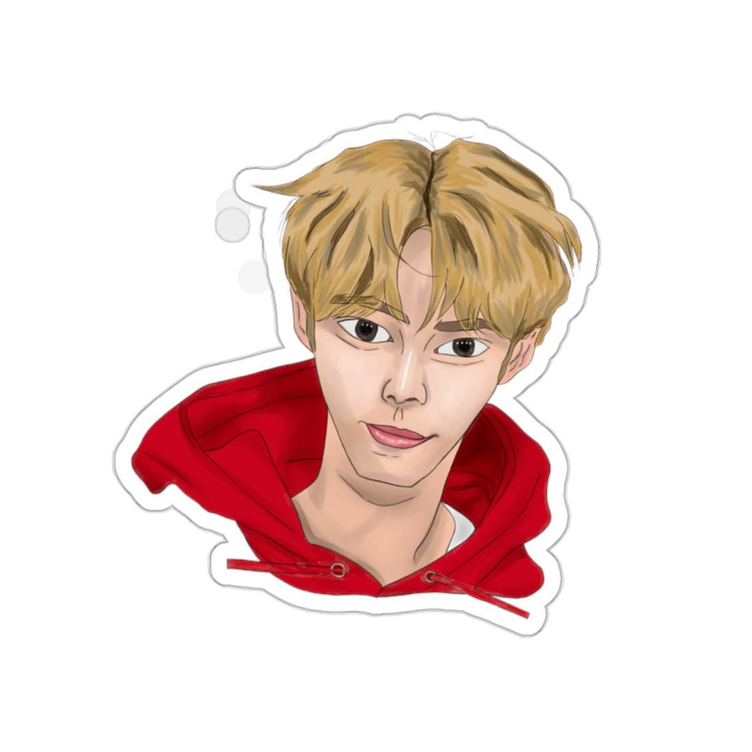 Sung Hanbin ZB1 Blonde Sticker - Etsy