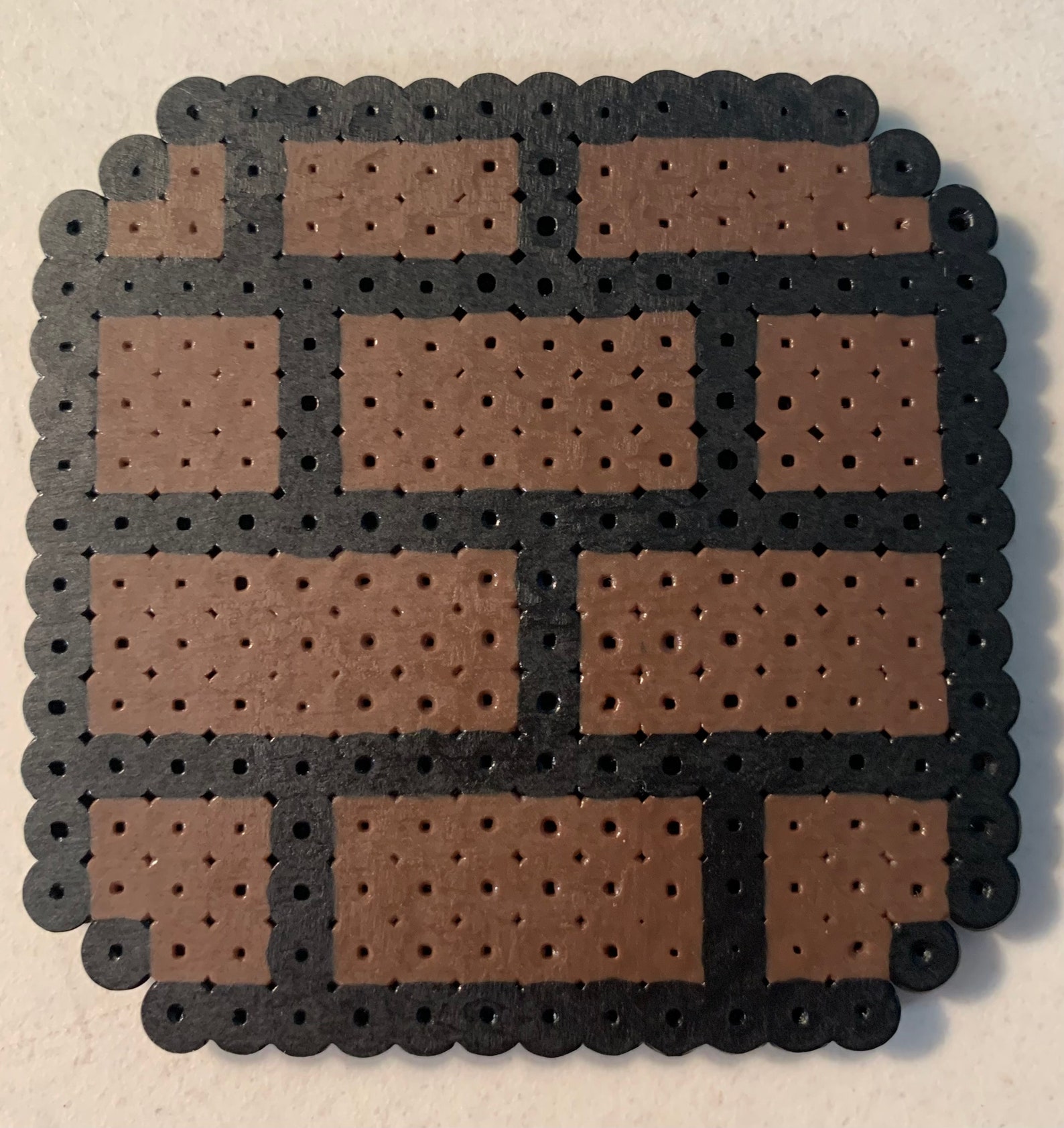 Mario Themed Perler Bead Coasters - Etsy