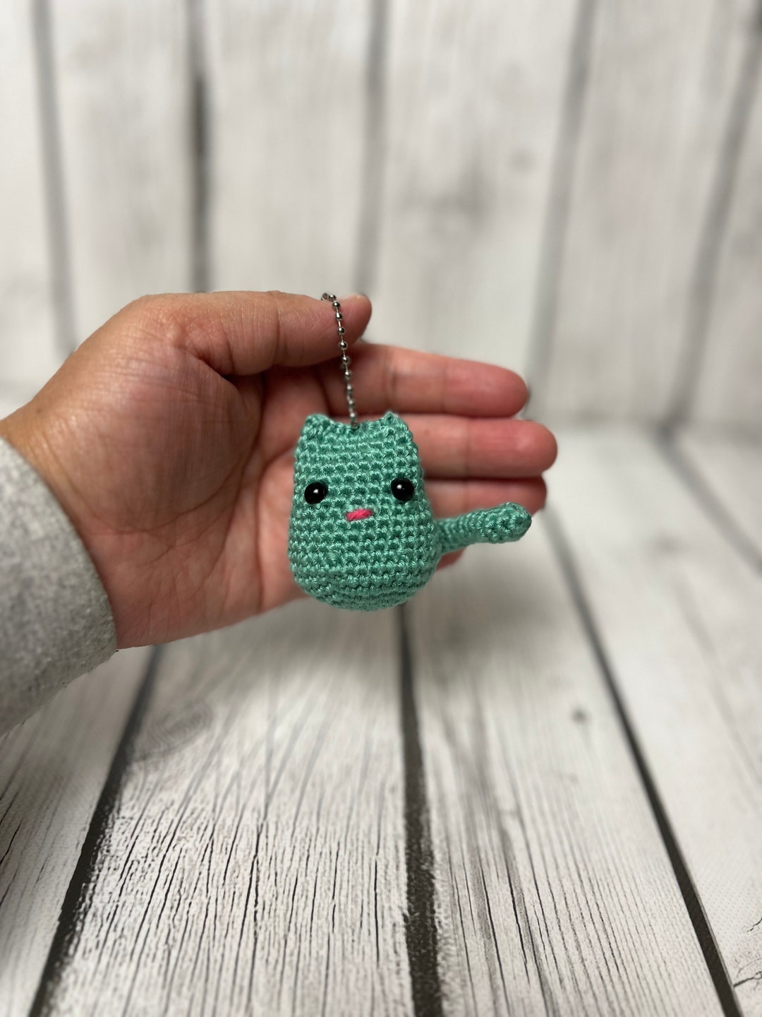 Kawaii Cat Keychain, Plush Key Ring, Plushie Keychain, Cat Plush ...