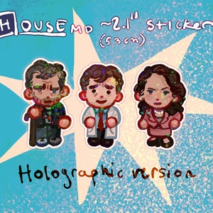 House MD Mini Stickers - Etsy