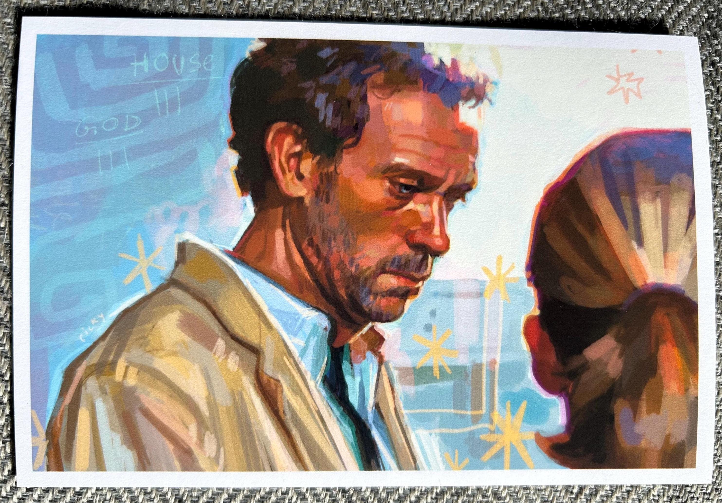 House V. God Mini Print - Etsy