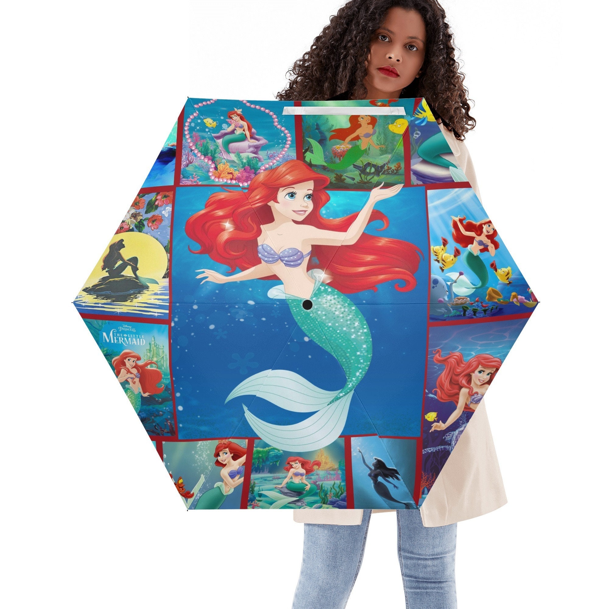 The Little Mermaid Umbrella, the Little Mermaid Custom Umbrella ...