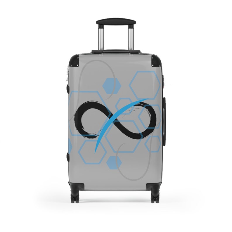Infinity Symbol Abstract Art Suitcase - Etsy