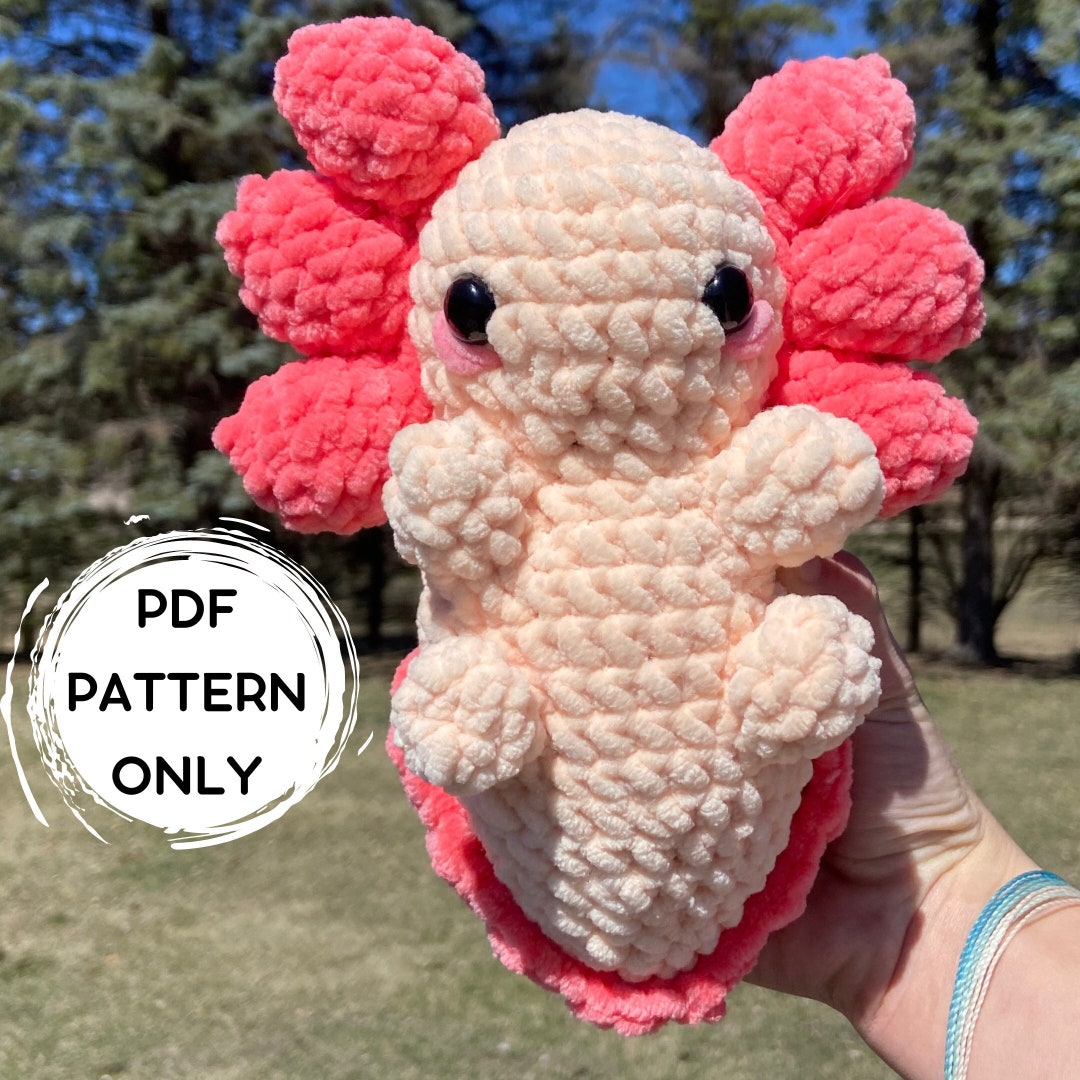 PDF Pattern: Lottie the Axolotl - Etsy