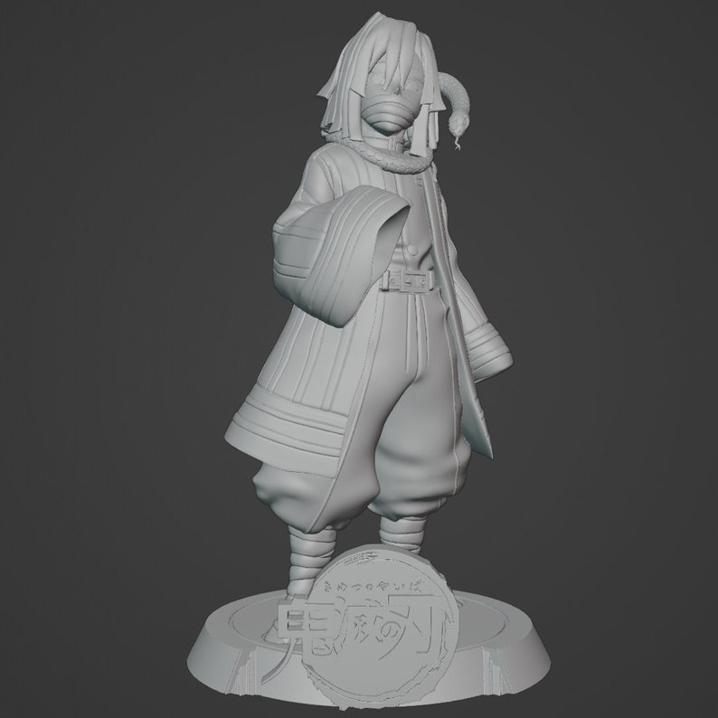 Iguro Obanai 3d Model - Etsy