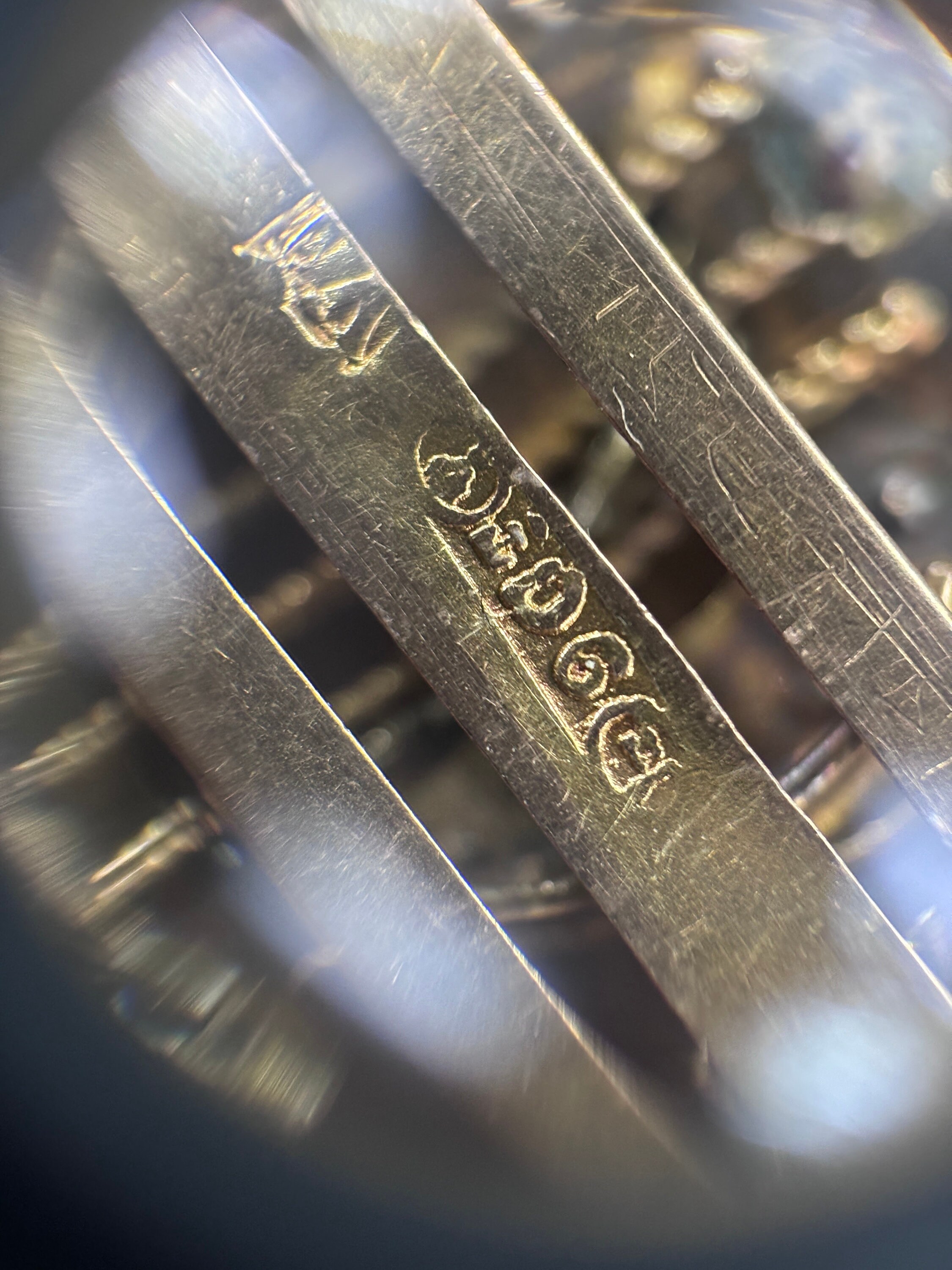 Vintage Gold Brooch With Pearls and Rubies. - Etsy