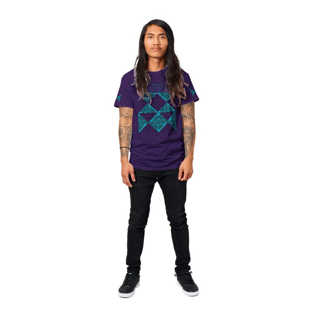 1990s Retro Spunky Heavyweight Cotton Crewneck T-shirt, Trippy 90s ...