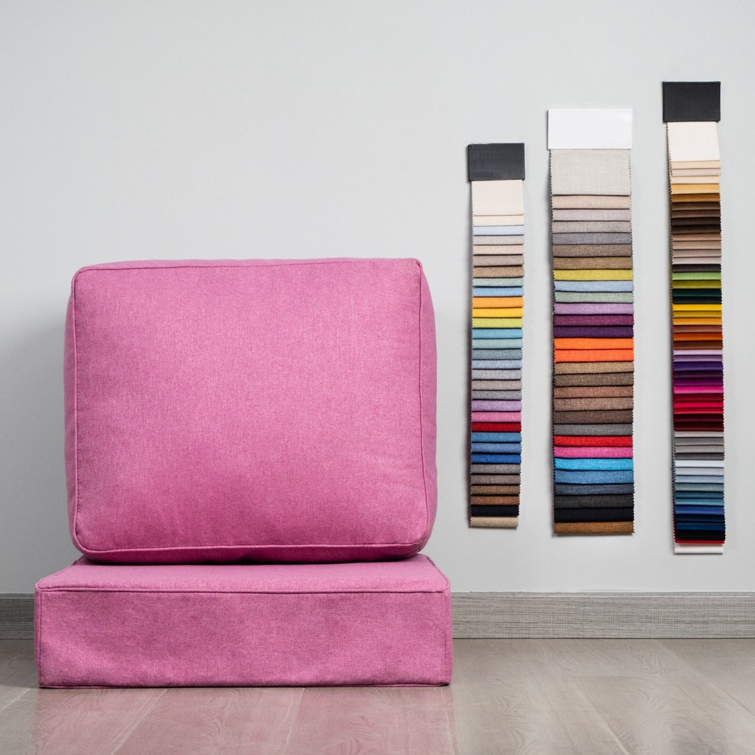 Custom Seat Cushion for Armchair MCM Chair Cushions Chair Back Cushion ...