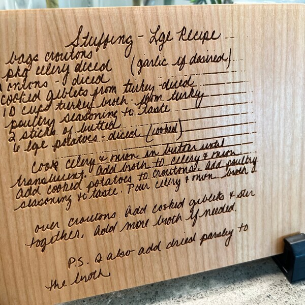 Grandmas Recipe - Etsy
