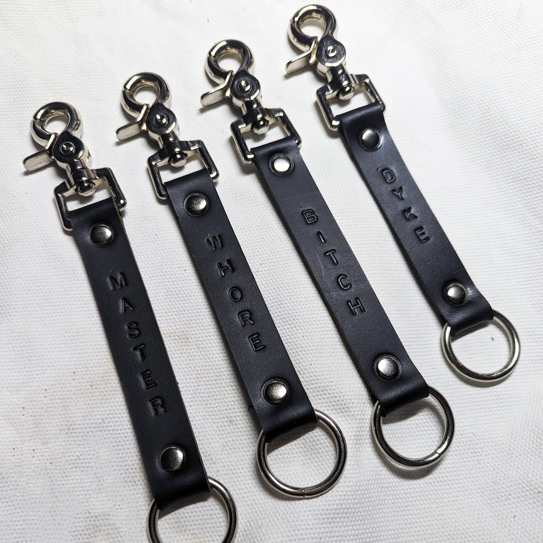 CUSTOM Black Clip Flagging Keychain Customizable Design Carabiner ...