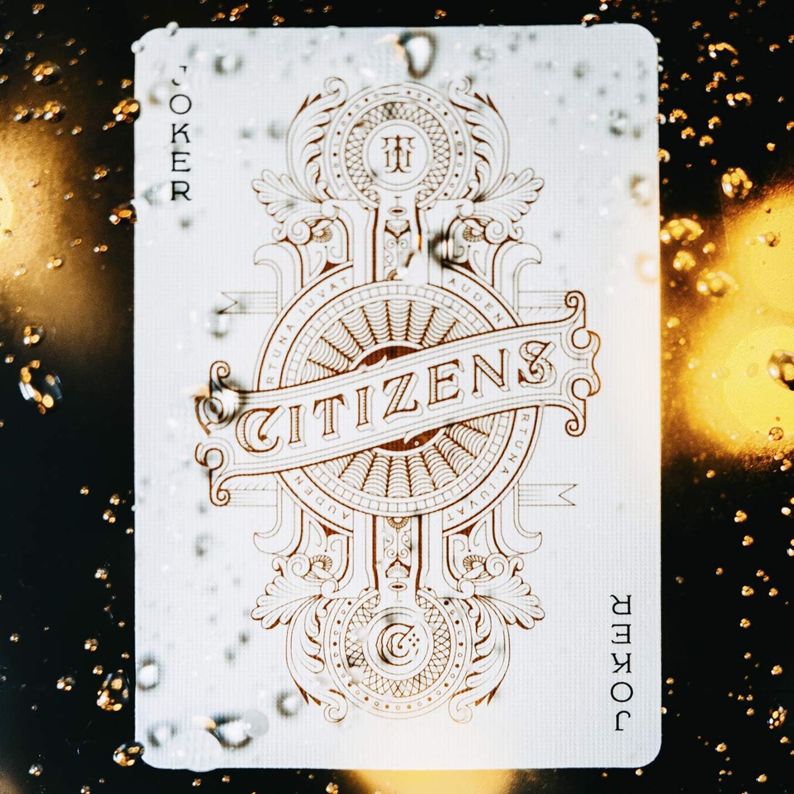 Citizens Luxury Gold Foil Playing Cards for Gifts and Collectors - Etsy