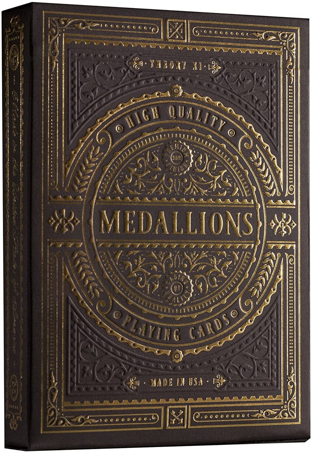 Medallions Luxury Gold Foil Playing Cards - Etsy