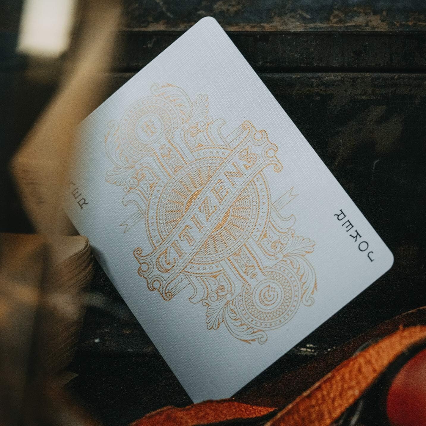 Citizens Luxury Gold Foil Playing Cards for Gifts and Collectors - Etsy