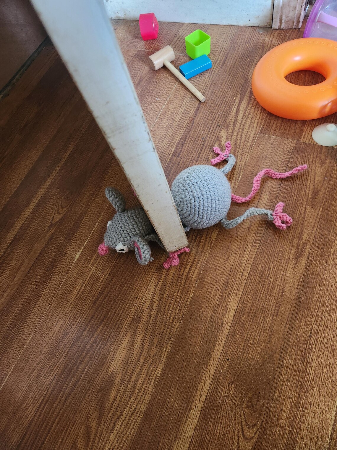 Crochet Mouse Doorstop - Etsy