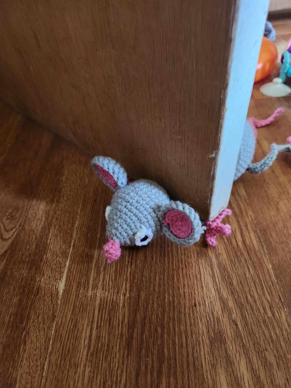 Crochet Mouse Doorstop - Etsy