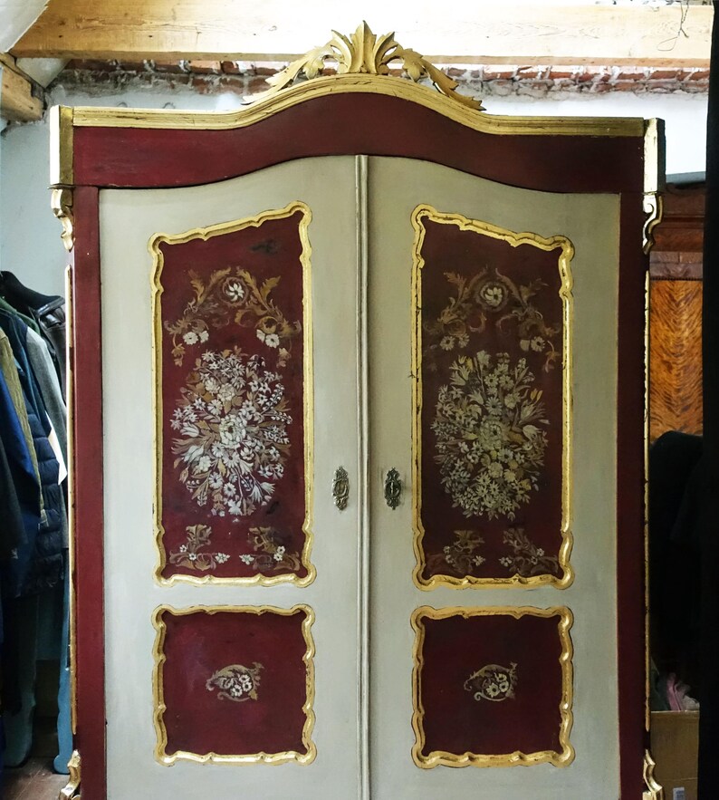 A Hundred-year-old Wardrobe, a Hand-painted Wardrobe, a Unique Wardrobe ...
