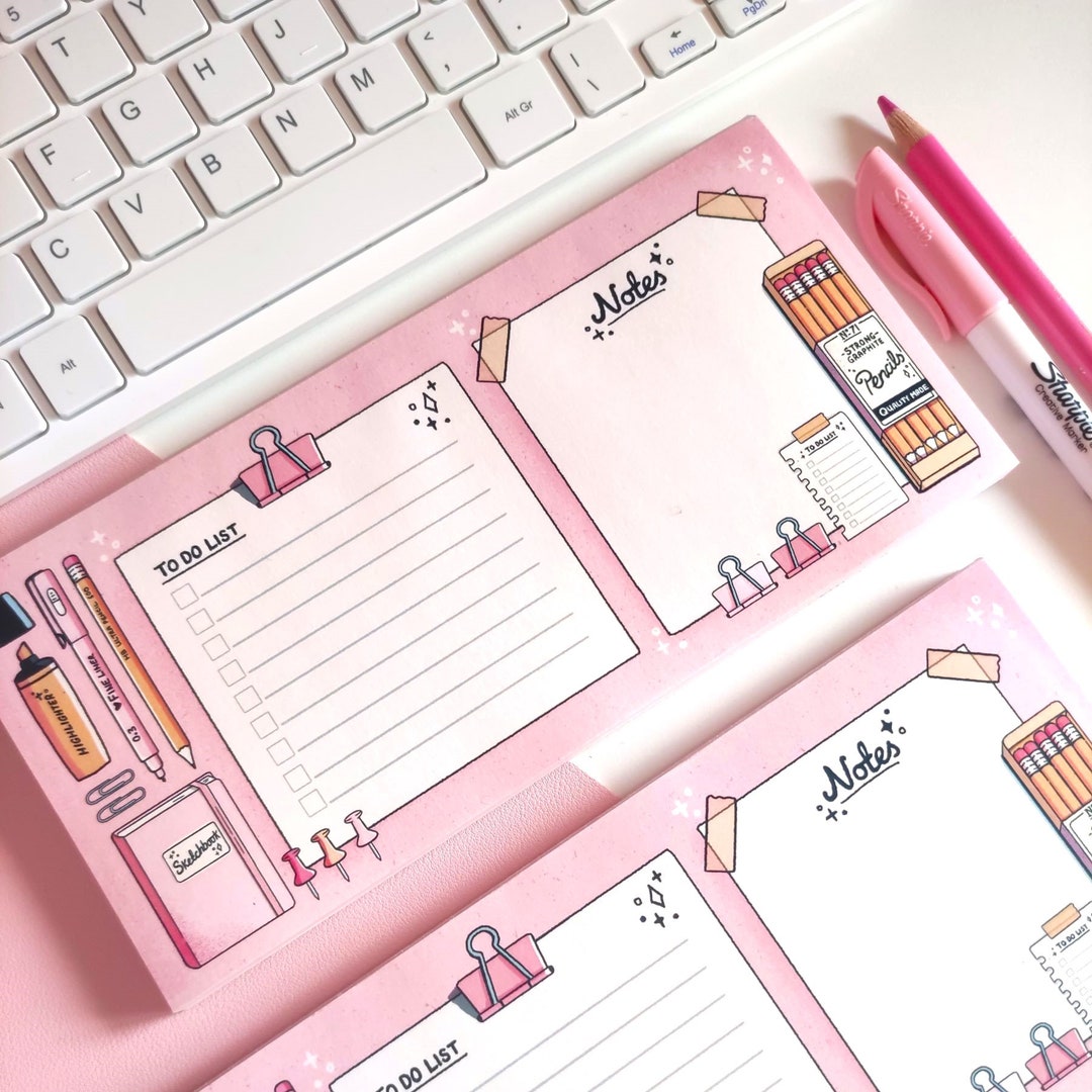 Desk Planner to Do List Notepad - Etsy UK